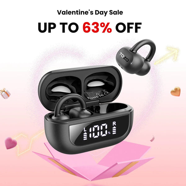TOZO Open EarRing Comfortable & Lightweight Headphones | TOZO Official