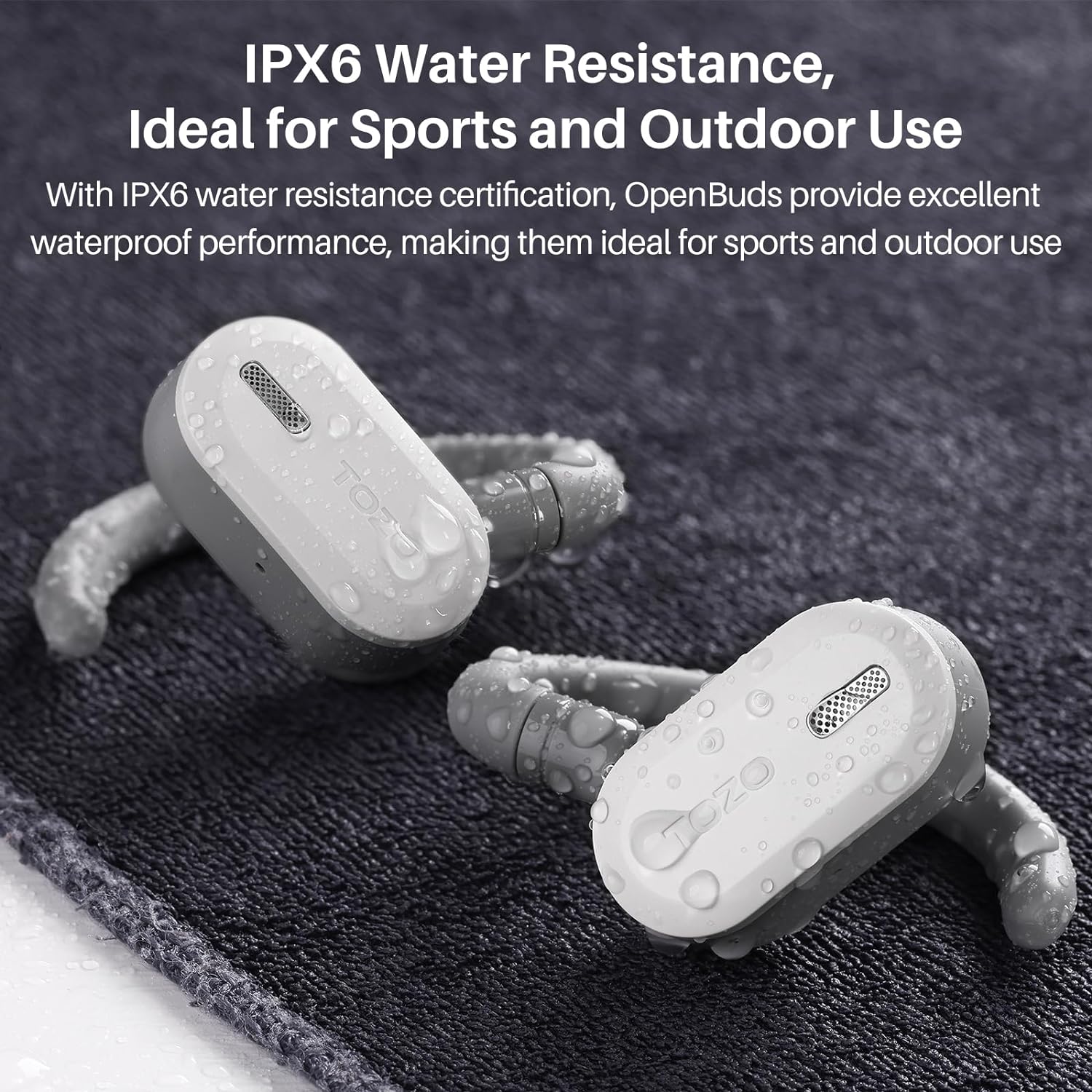 TOZO Open Buds: Lightweight, Open-Ear Wireless Earbuds | TOZO Official