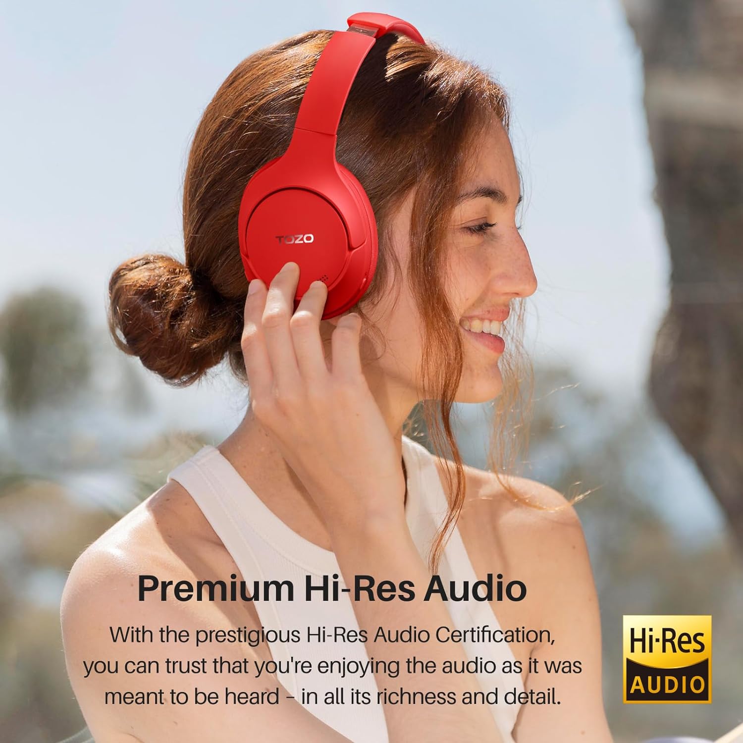 TOZO HT2 Wireless Headphones with Active Noise Cancelling | TOZO Official