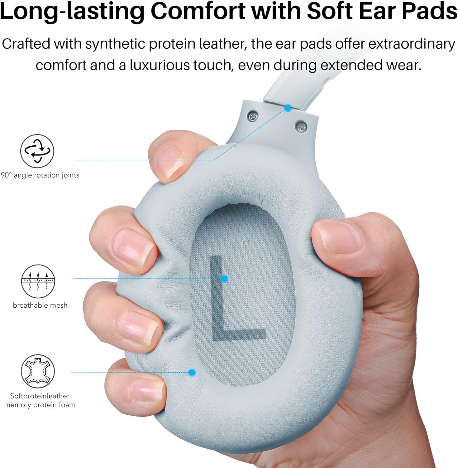 TOZO HT2 Wireless Headphones with Active Noise Cancelling | TOZO Official