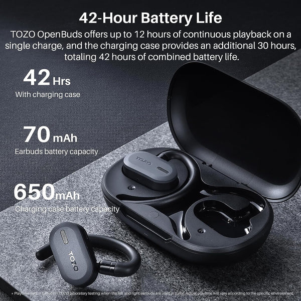 TOZO Open Buds: Lightweight, Open-Ear Wireless Earbuds | TOZO Official