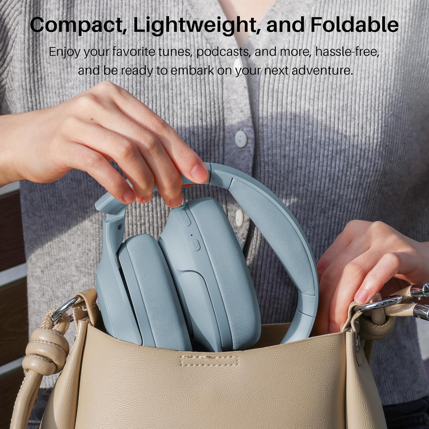 TOZO HT2 Wireless Headphones with Active Noise Cancelling | TOZO Official