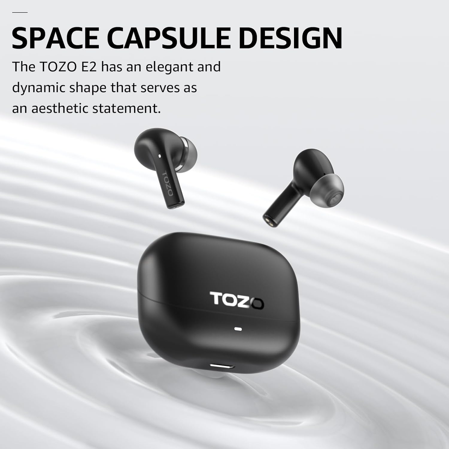 TOZO E2 Earbuds Powerful Bass & Custom EQ | TOZO Official